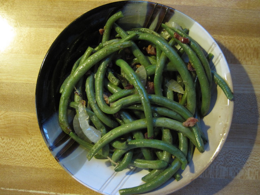 Green Beans… from Plant to Plate in 40 Minutes